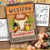 Western Cowboy Word Searches Printable for Kids and Adults Fun Wild ...