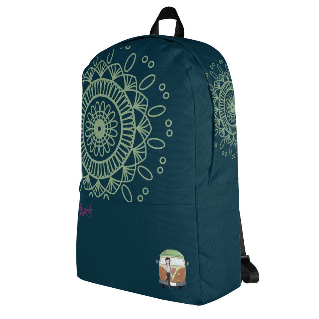Backpack Mandala bel - Etsy