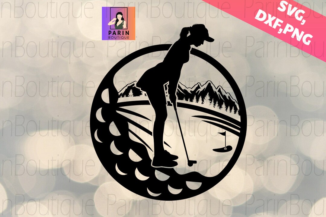 Female Golfer Svg,golfing Svg,golf Club Png,golf Ball Svg,golf Svg ...