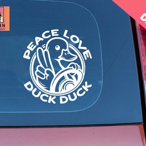 Peace Love Duck Svg Png, Cute Duck Svg, Smile Duck,duck Svg,cute Duck ...