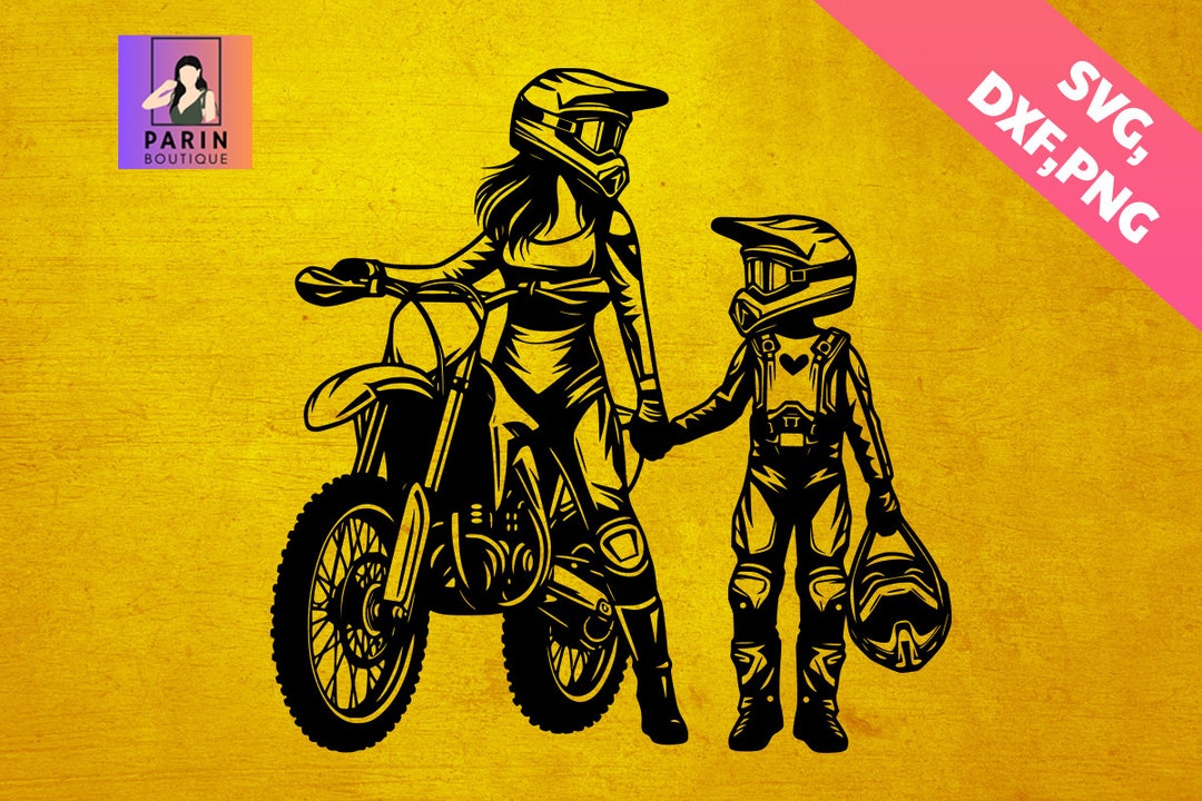 Mom and Son Svg Png,motocross SVG, Mom Motocross Svg,son Motocross Svg ...