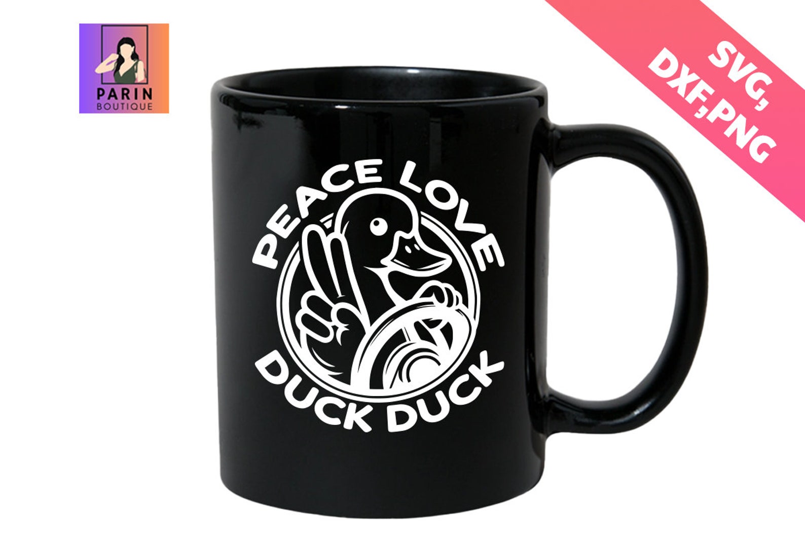 Peace Love Duck Svg Png, Cute Duck Svg, Smile Duck,duck Svg,cute Duck ...