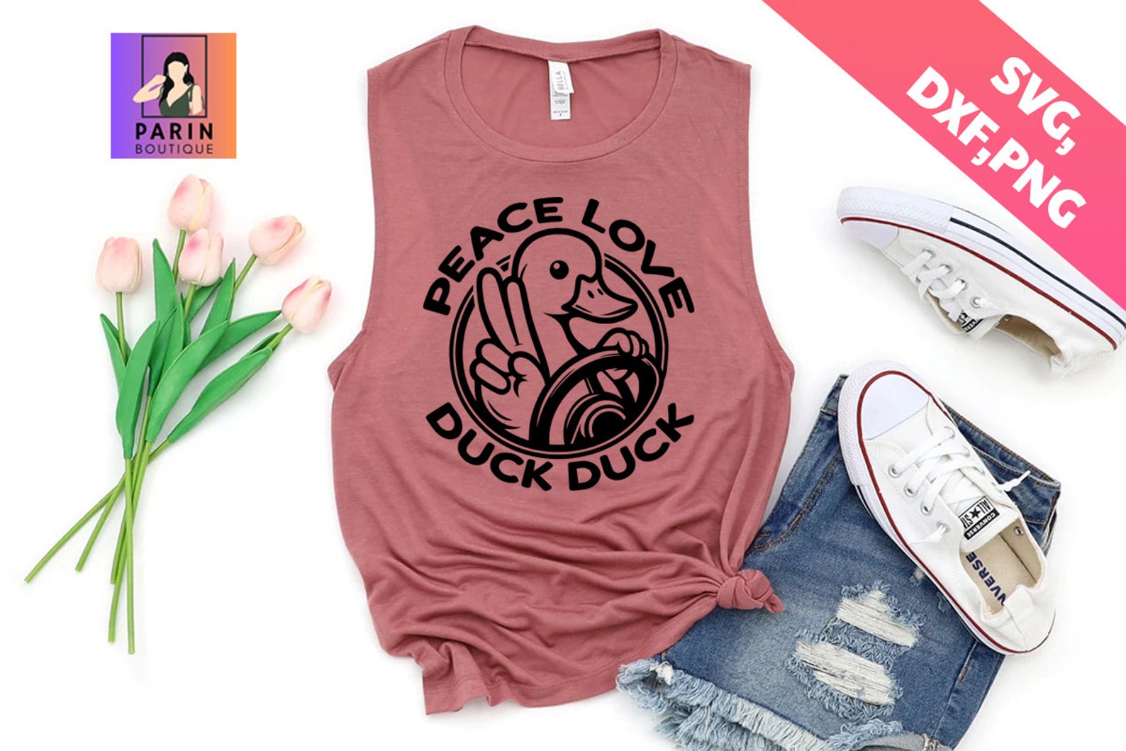 Peace Love Duck Svg Png, Cute Duck Svg, Smile Duck,duck Svg,cute Duck ...