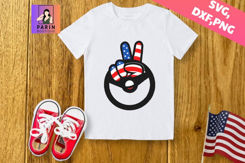 Peace Sign Hand American Flag SVG, Patriotic Offroad Svg,4th of July,4× ...