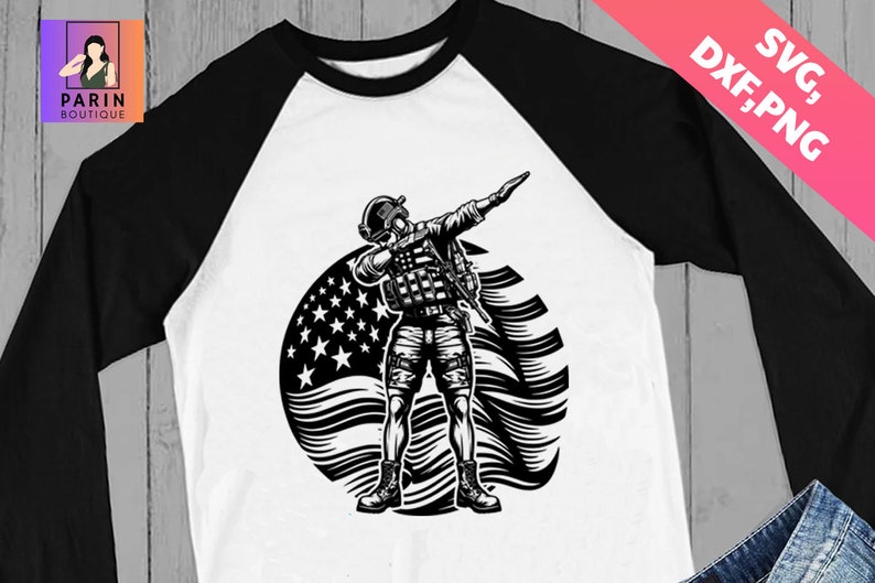 American Military Dabbing Svg ,independence Day Army,4th of July Svg ...