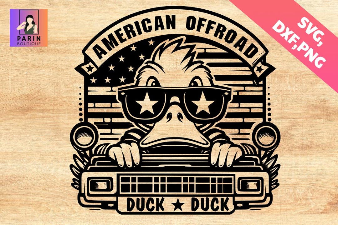 Duck 4x4 Svg,off-road Wave Svg,american Offroad Svg,offroad Forest Svg ...