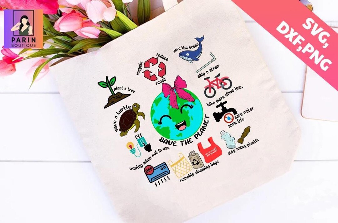 Earth Day Every Day Svg Png,eco Friendly,save the Planet Clipart ...