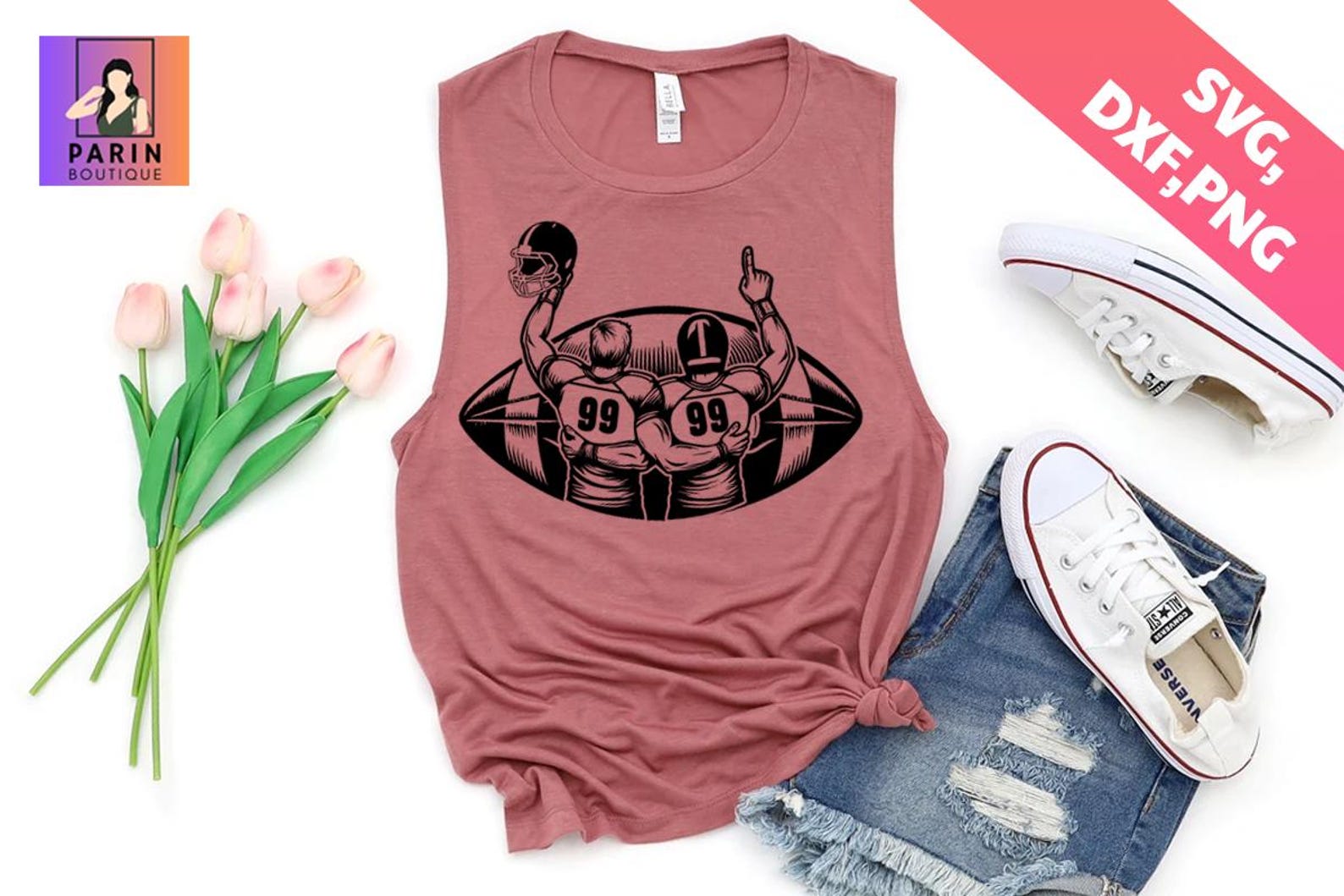 Customized Football Player Numbers Svg Png, Two Football Players Season ...