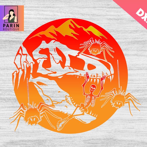 Spider Rex Dinosaur Svg - Etsy