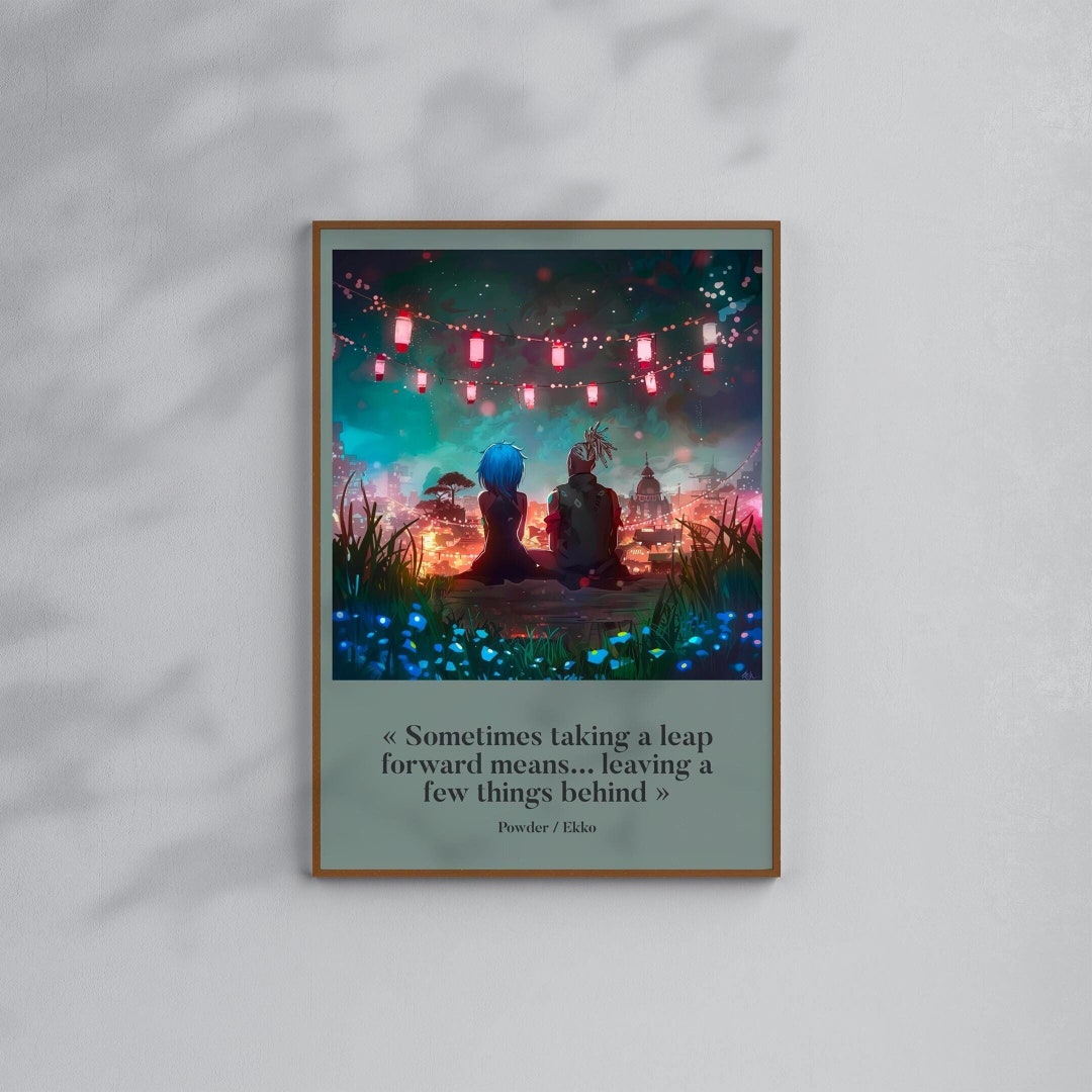 Sometimes Taking a Leap Forward Means… - Ekko & Powder/jinx Love ...