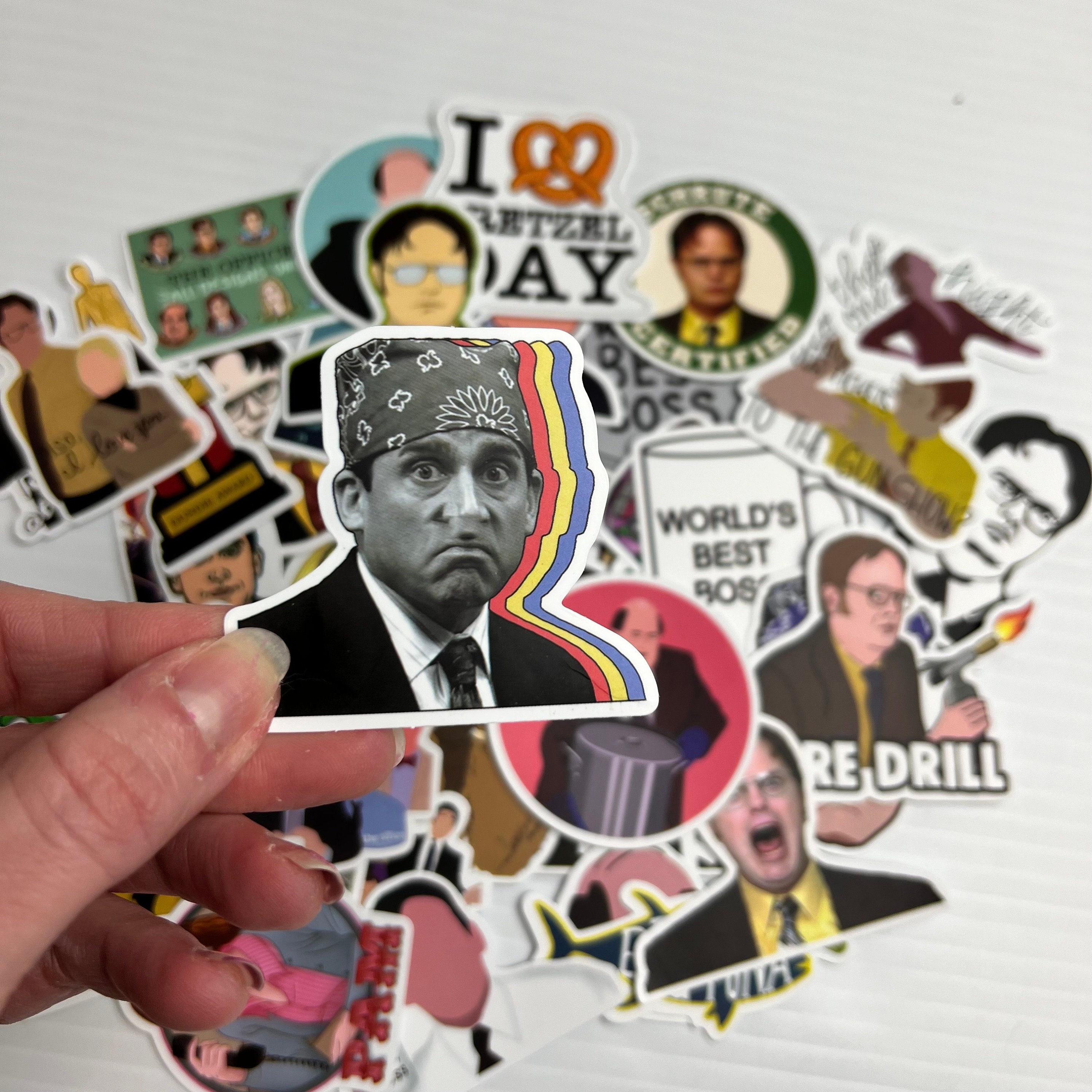 The Office Stickers 25 Pieces, Michael Scott, Dwight, Scranton Sticker ...