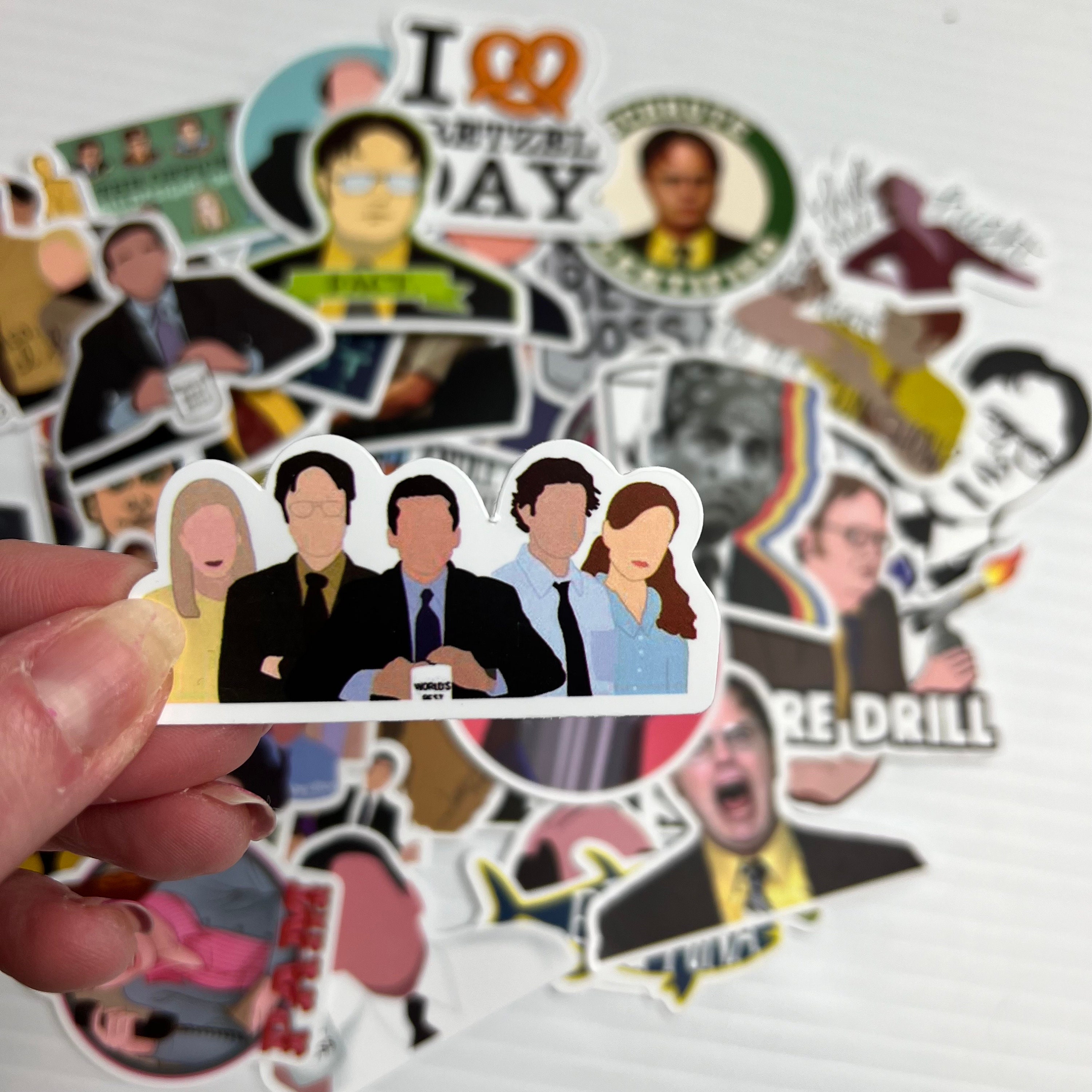 The Office Stickers 25 Pieces, Michael Scott, Dwight, Scranton Sticker ...