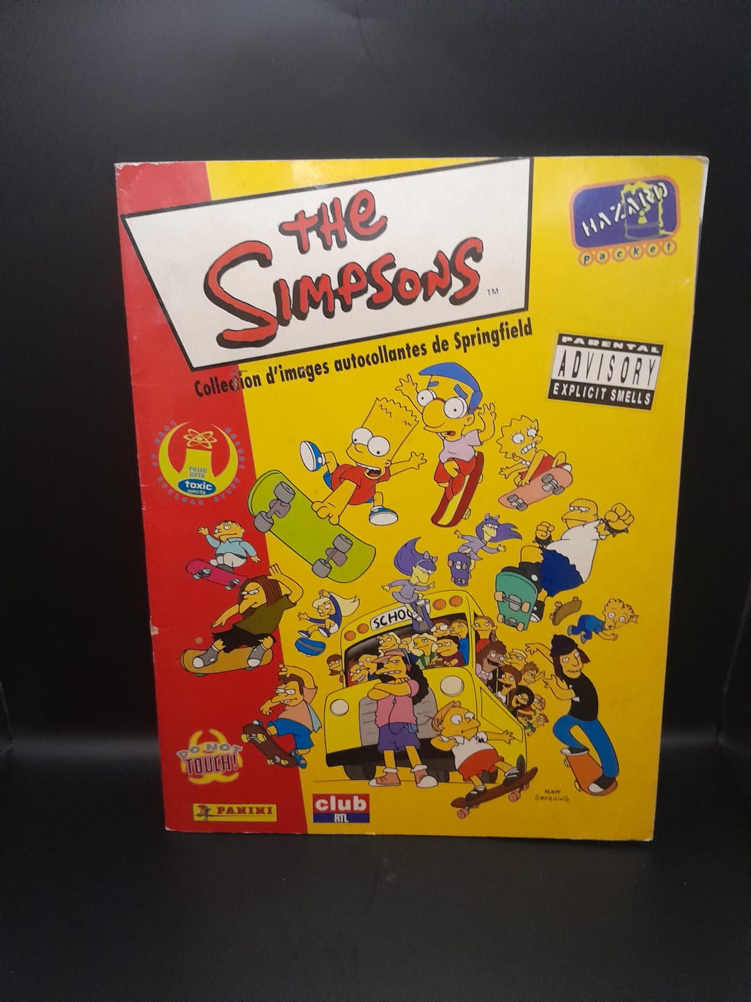 Panini Simpsons Album - Belgian Edition 1999 - Etsy