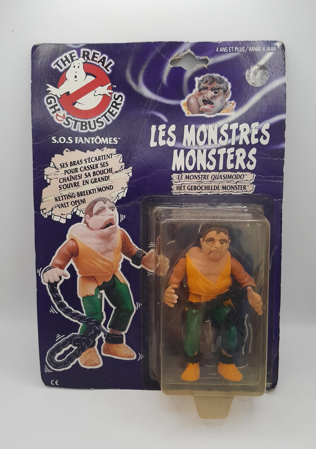 Blister Pack Quasimodo Figurine From the Real Ghostbusters New ...