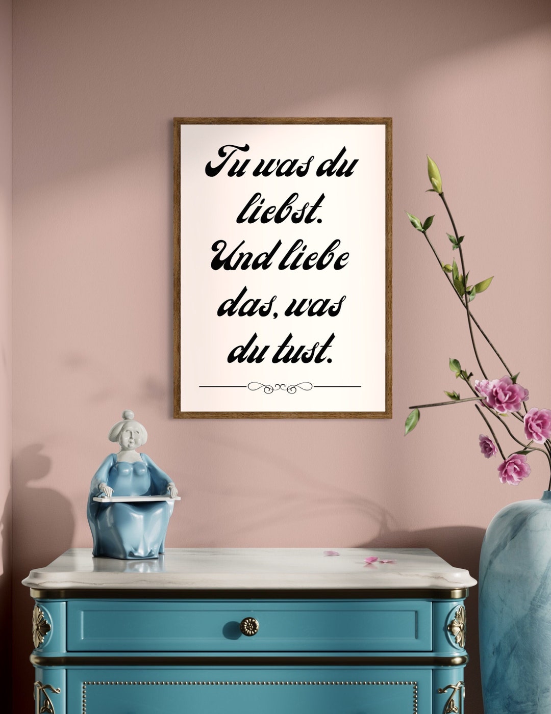 Positive Message Wall Mural as digital Download I Motivational Poster I ...