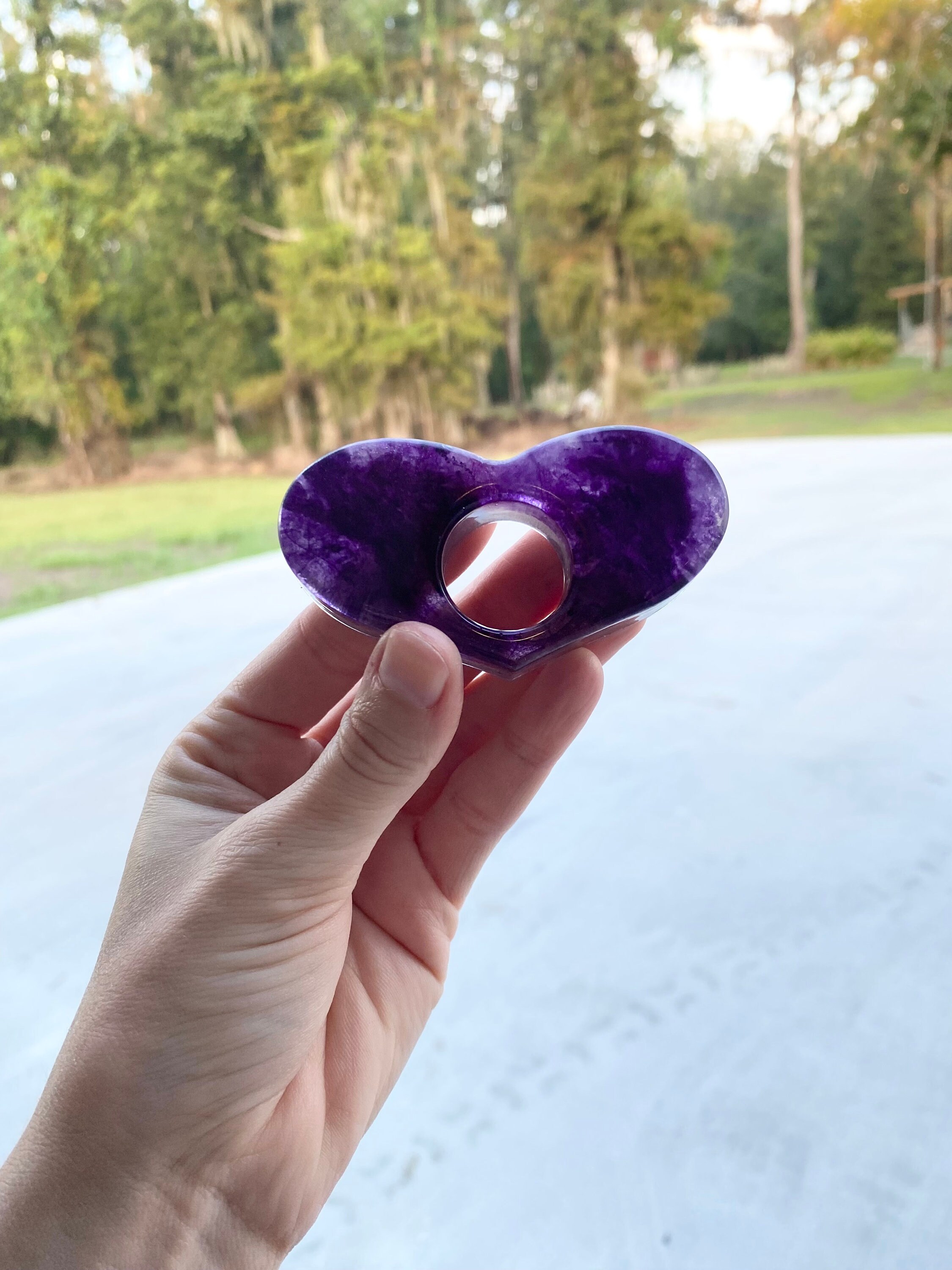 Purple Heart Book Page Holder - Etsy