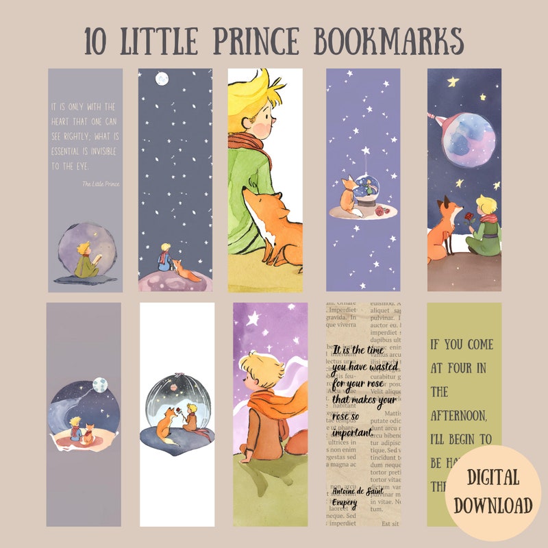 Cute Little Bookmarks - Etsy