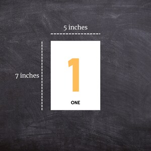 Number Flashcards 1-100, Preschool Flashcards, Montessori Flashcards ...