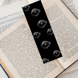 10 Printable Black and White Ocean Themed Bookmark, Bookmark Set ...