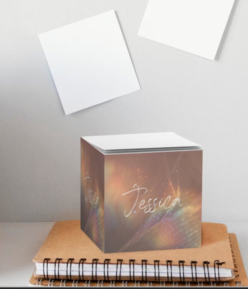 Custom Mushroom Post It Note for Coworker Notepad Present Office ...