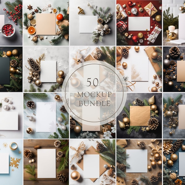 Rustic Holiday Cards - Etsy