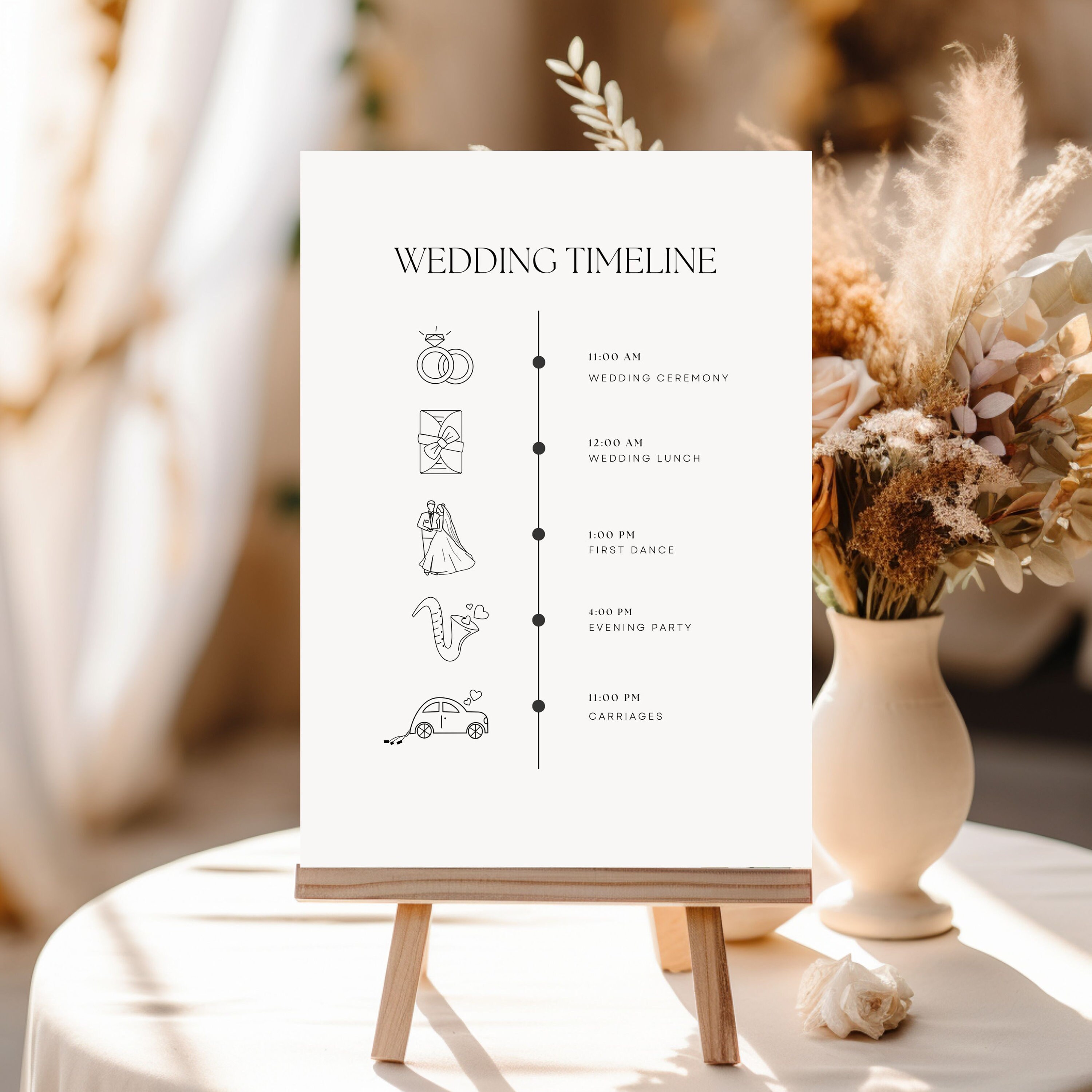 50 Boho Table Sign Mockup Bundle Wooden Wedding Table Sign Mockup Frame ...