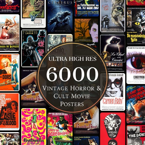 Horror Posters - Etsy