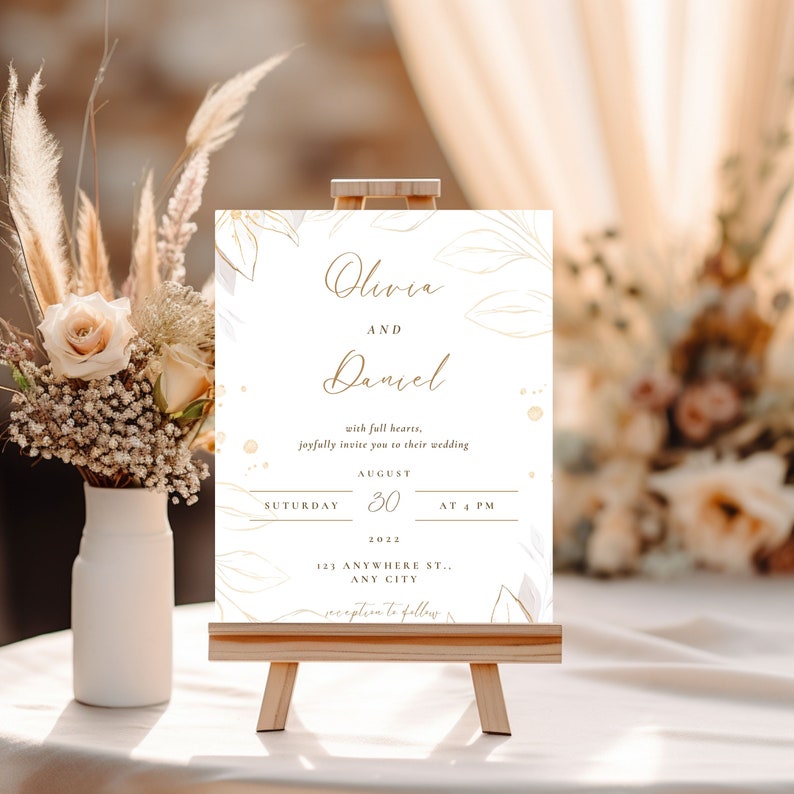 50 Boho Table Sign Mockup Bundle Wooden Wedding Table Sign Mockup Frame ...