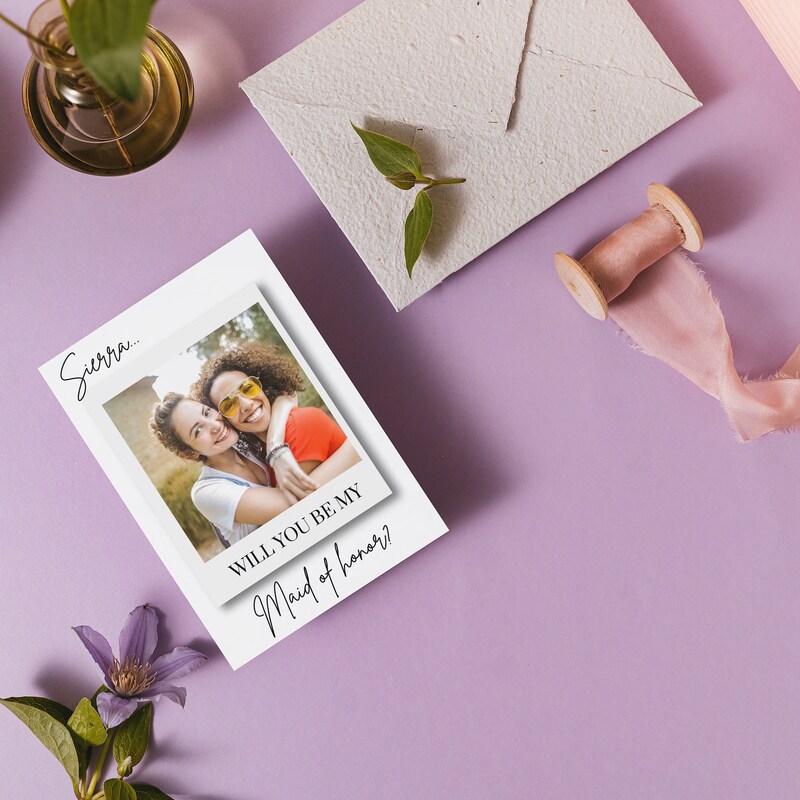 Polaroid Card - Etsy