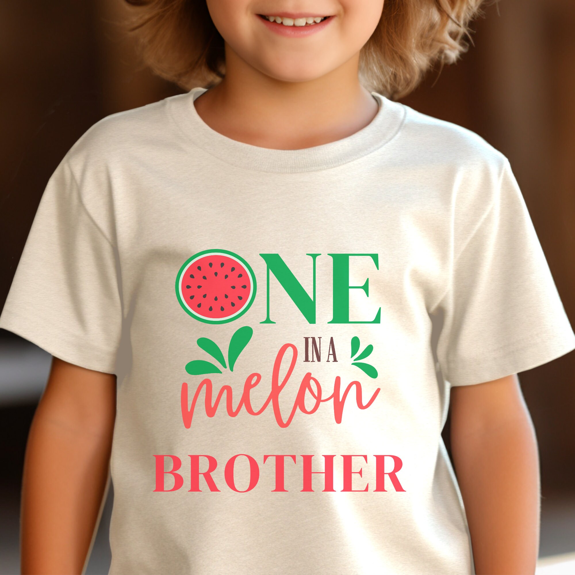 One in a Melon Birthday Matching Family T-shirt, Mama Daddy Melon Shirt ...