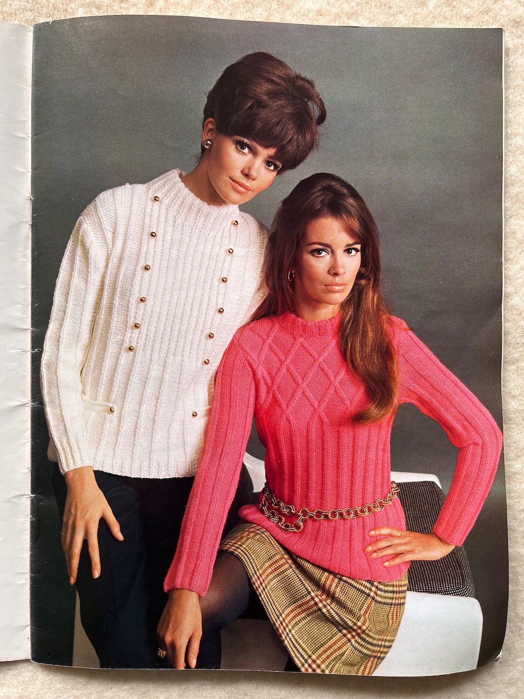 Vintage 60s Knitting Patterns - Etsy
