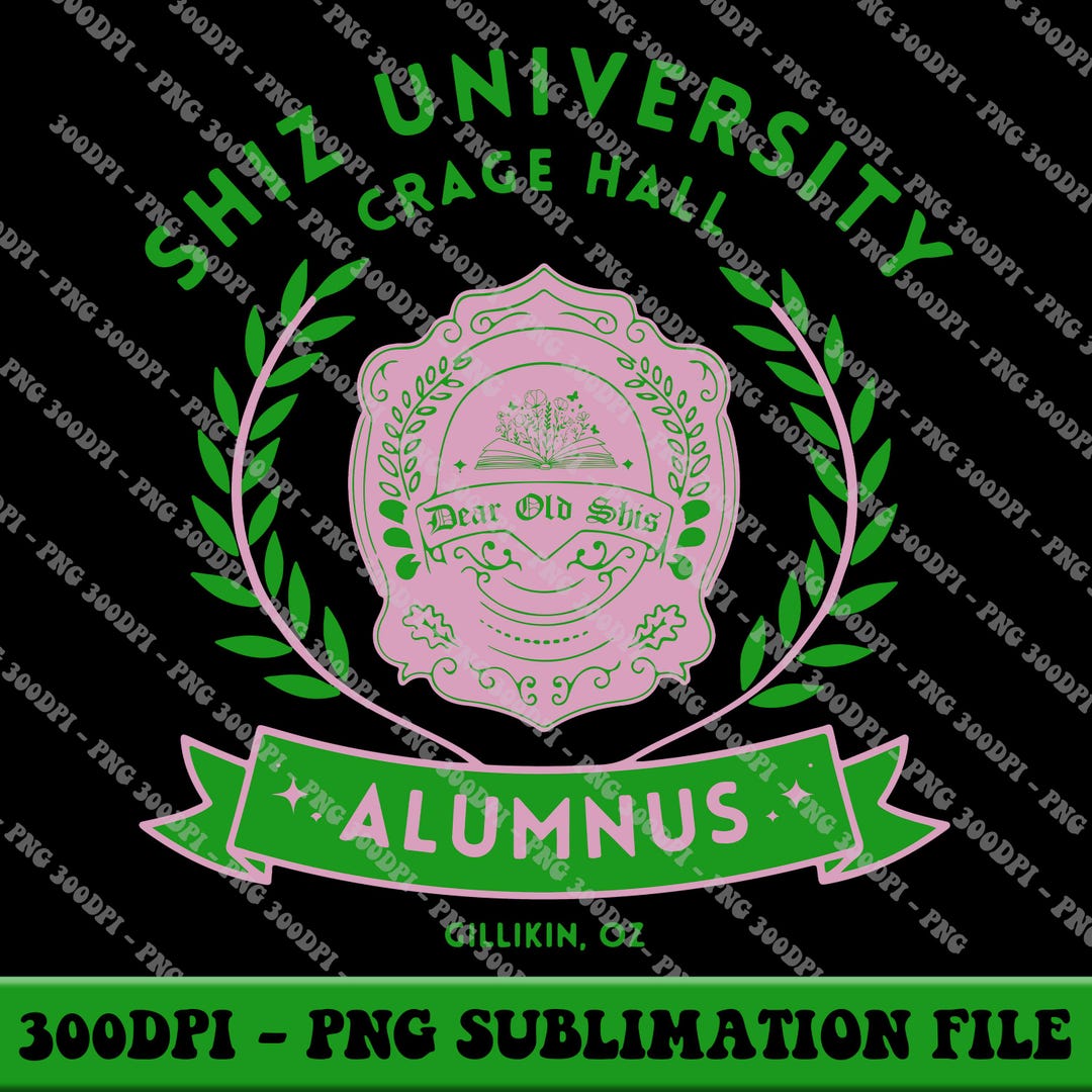 Shiz University Png, Wicked Png, Shiz University Logo Png, Wicked the ...