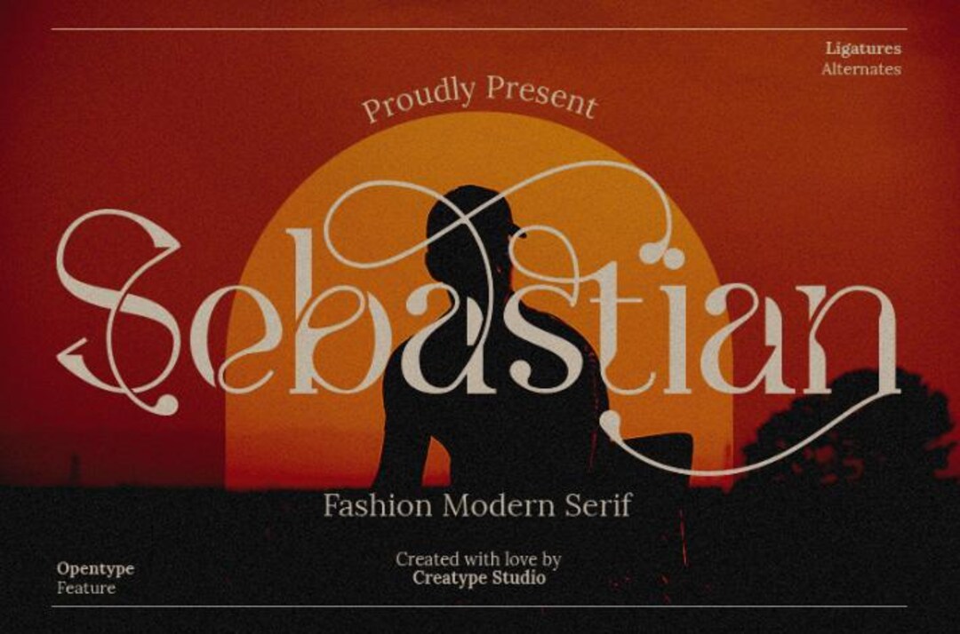 Sebastian Font Handwritten Fonts, Script Font - Etsy
