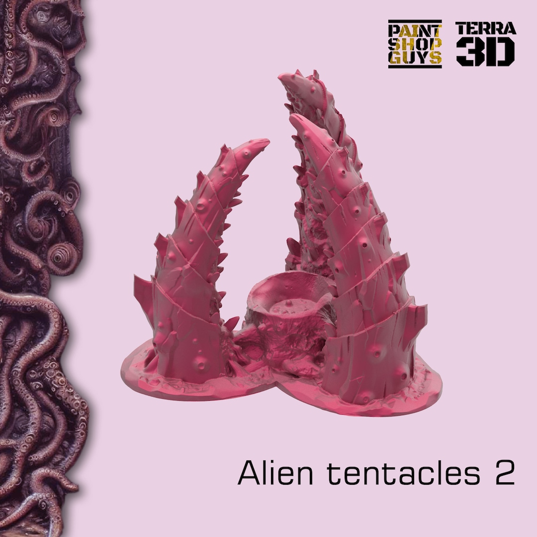 Alien Tentacles 2: Xenos Sci-fi Grimdark for 32-35mm - Etsy
