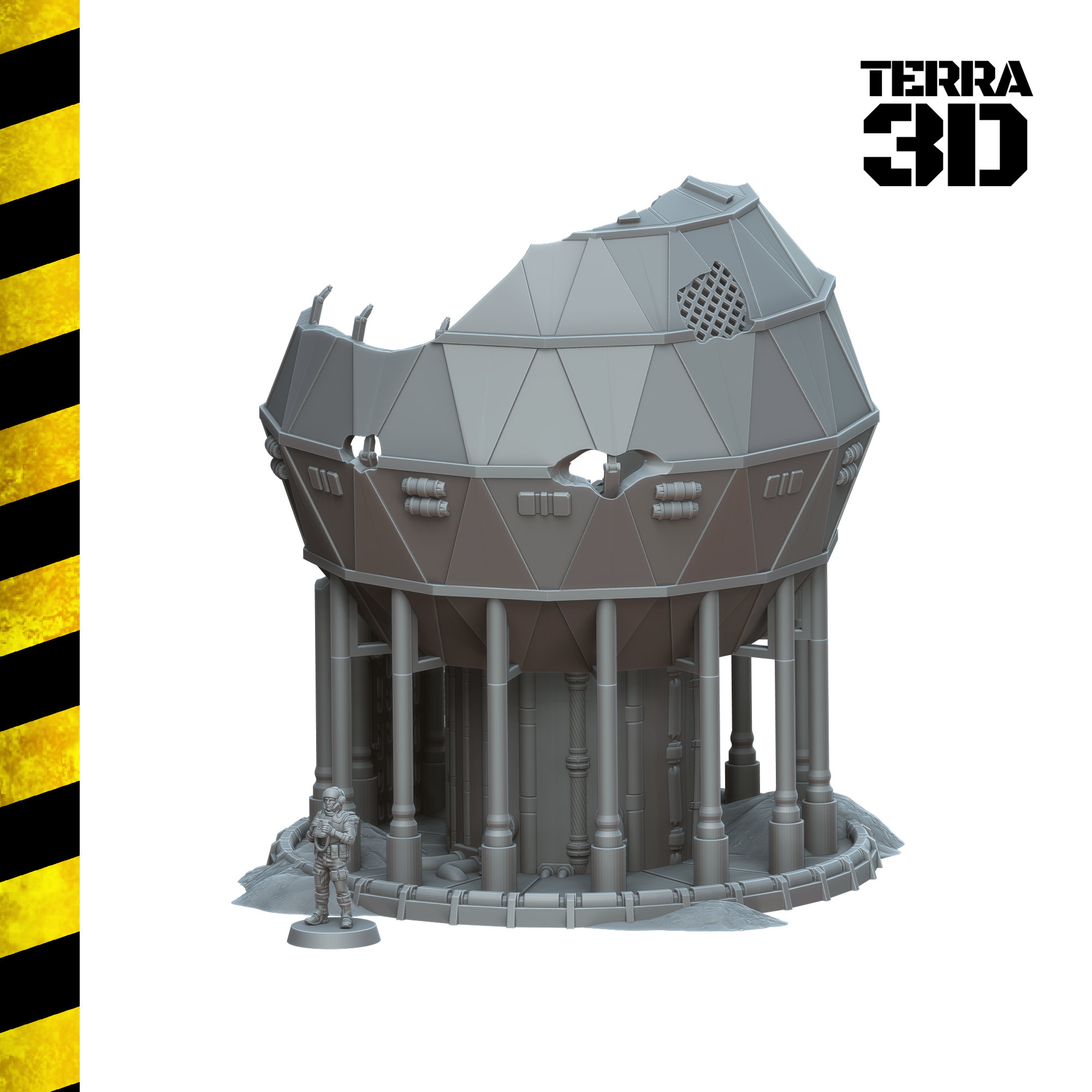 Watchtower: A Distant Outpost, Sci-fi for 32-35mm, Star Wars Legion ...