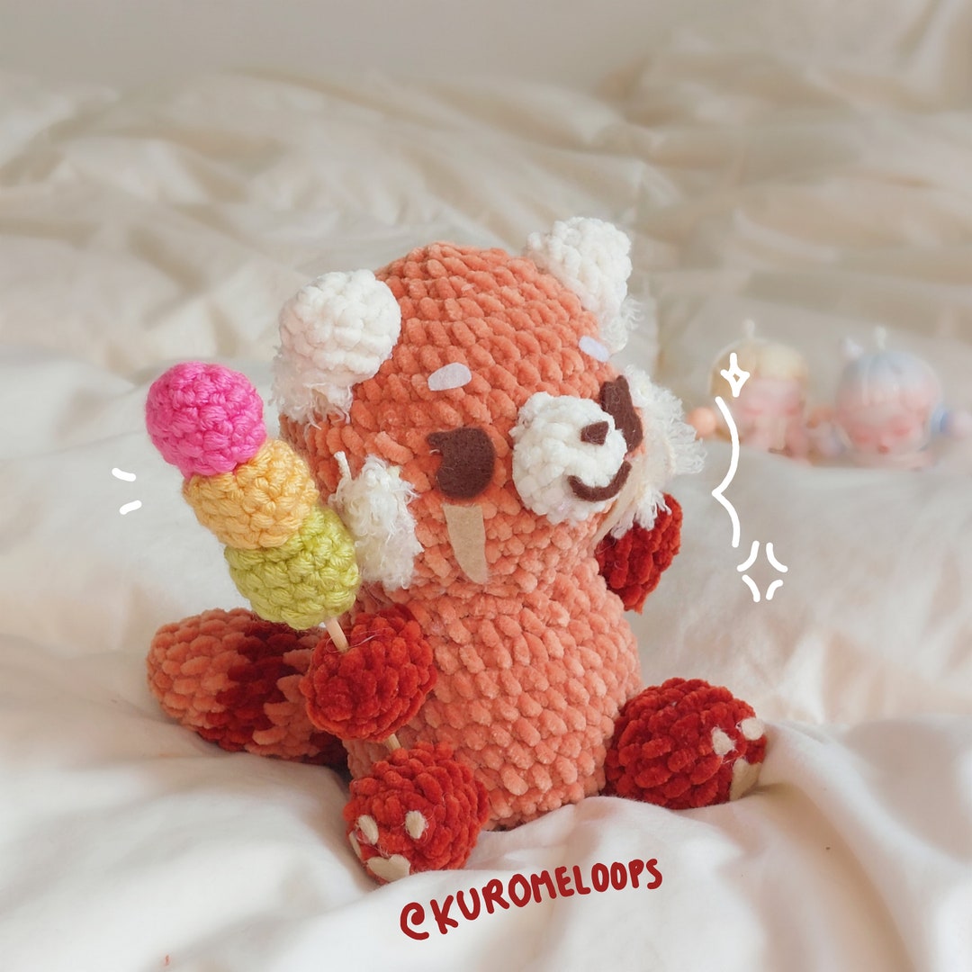 Sanrio Aggretsuko Crochet Plushie - Etsy