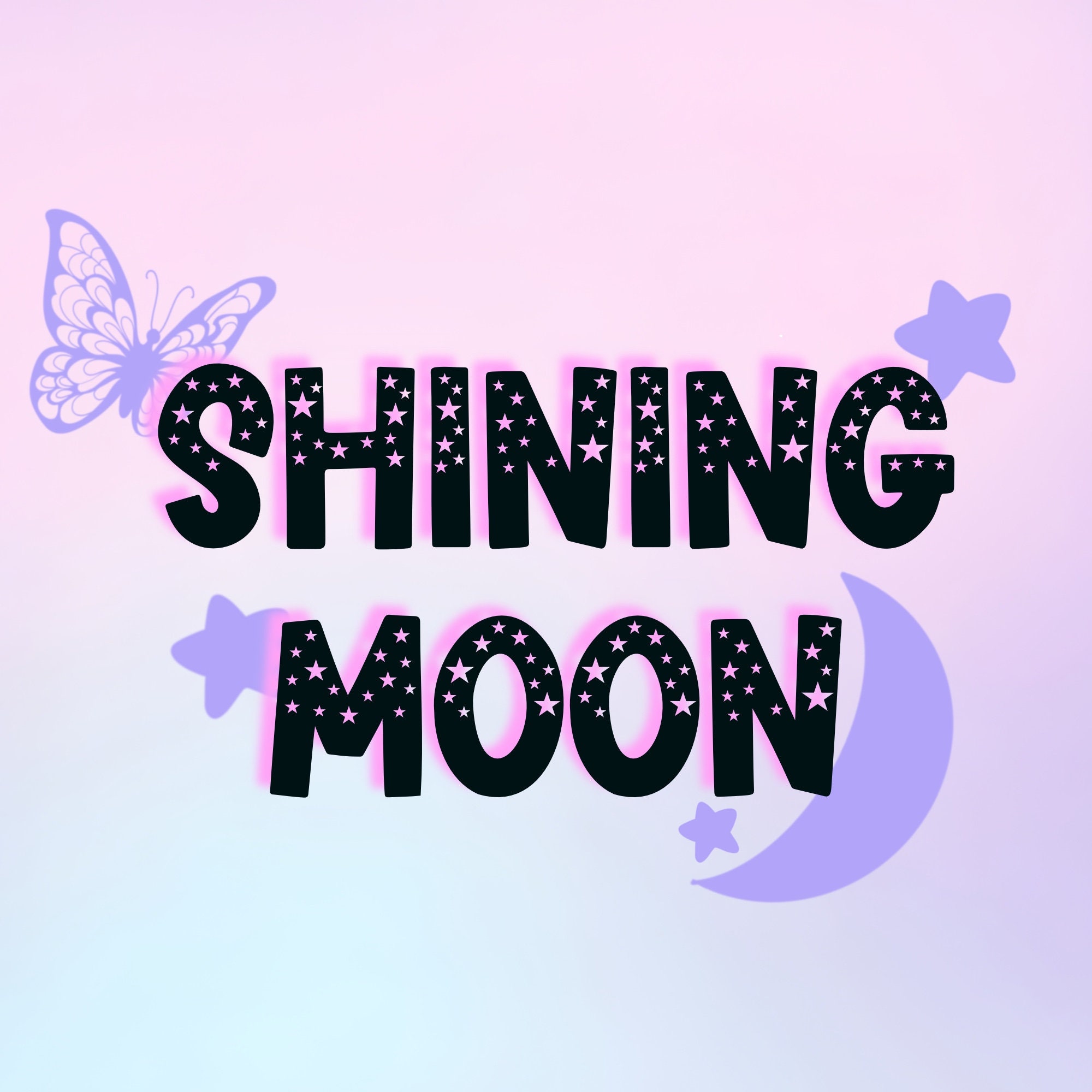 Fun Font With Bold Letter, Big Bold Handwritten Font, Star Decoration ...