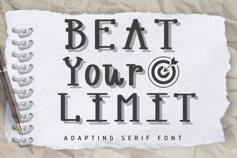 Modern Font, Serif Font, Handwriting Font, Neat Handwriting, Goodnotes ...