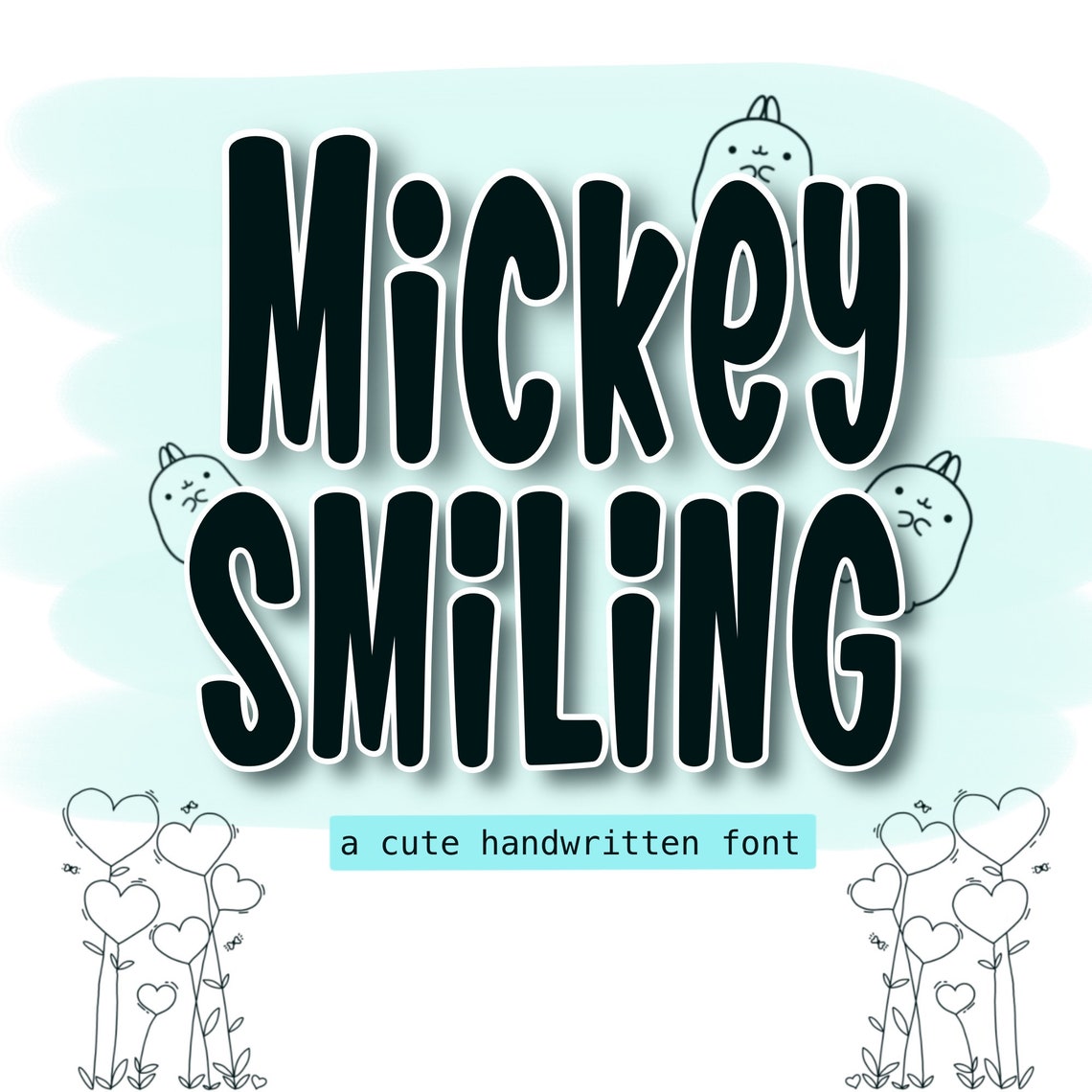 Cute Handwritten Font, Boho Font, Display Font, Playful Font, Fun Font ...