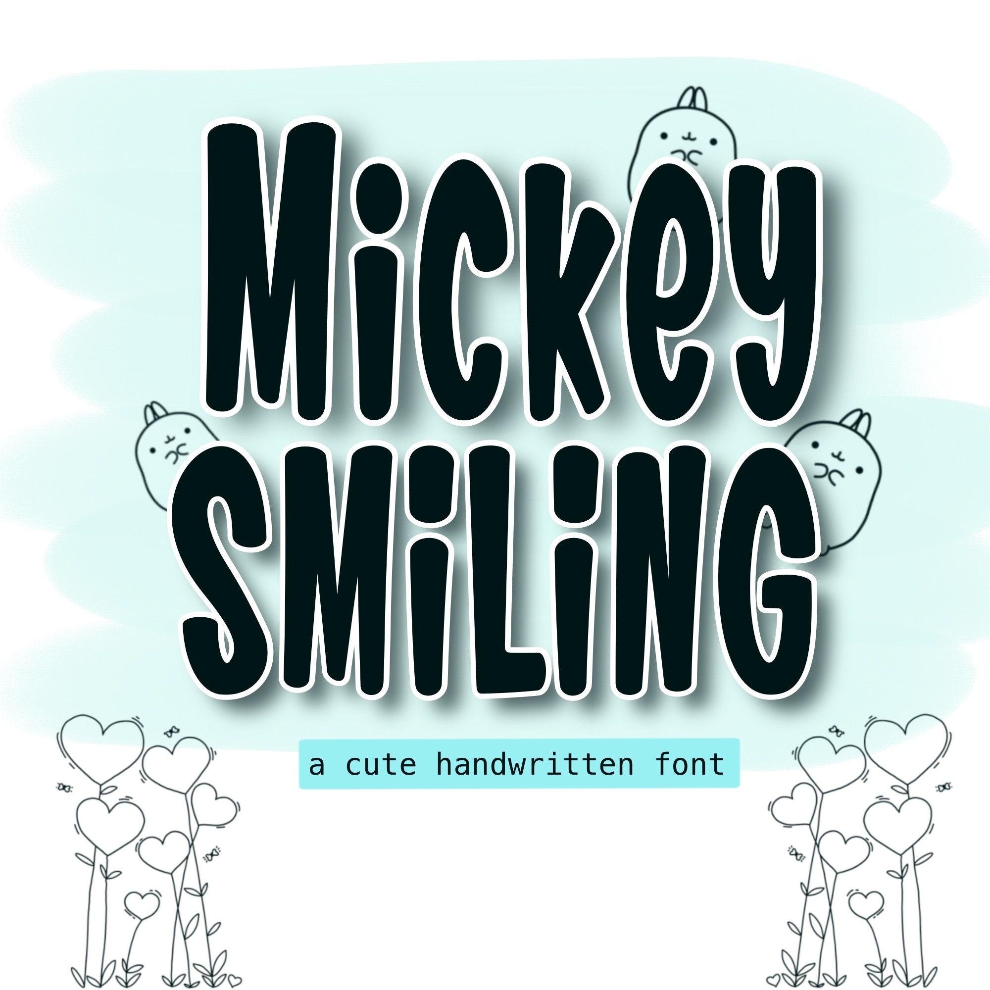 Cute Handwritten Font, Boho Font, Display Font, Playful Font, Fun Font ...