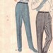 Vintage Vogue 9740 1950s Sewing Pattern, Mens Trousers Waist: 38 - Etsy