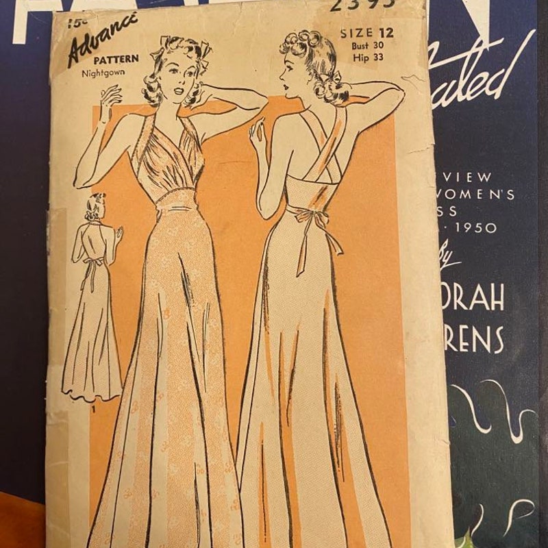 1930s Sewing Pattern - Etsy