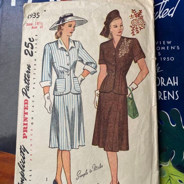 Vintage 1950s Sewing Pattern, Junior Evening Dress two Lengths Mccall ...