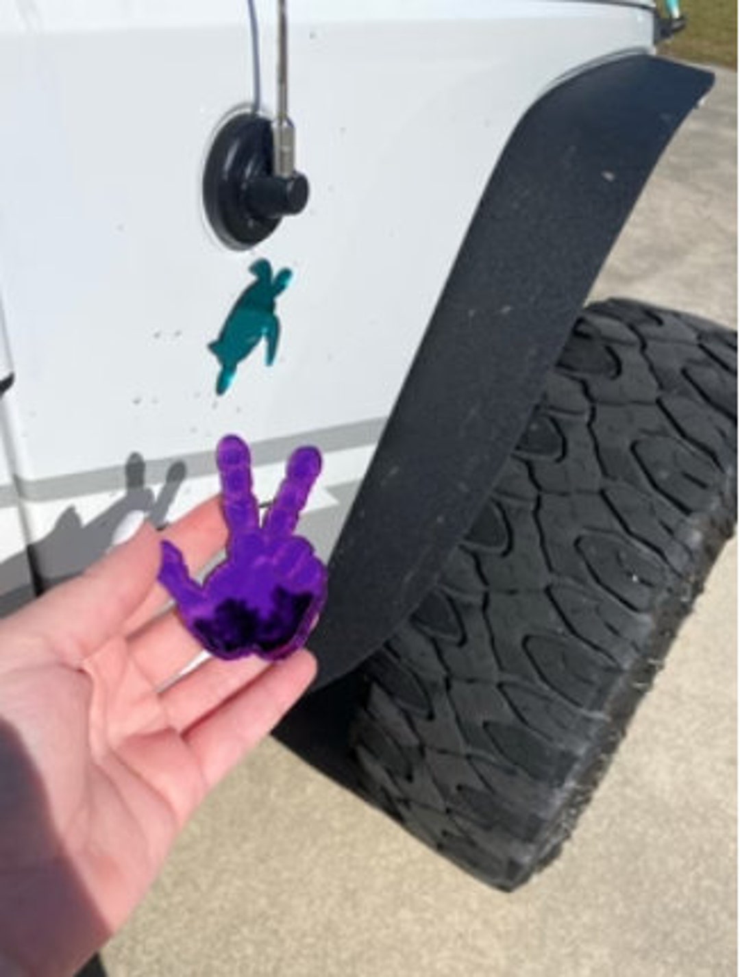 Dark Purple Wave Cut Out Decal With Adhesive Backing for Easy Add On - Etsy
