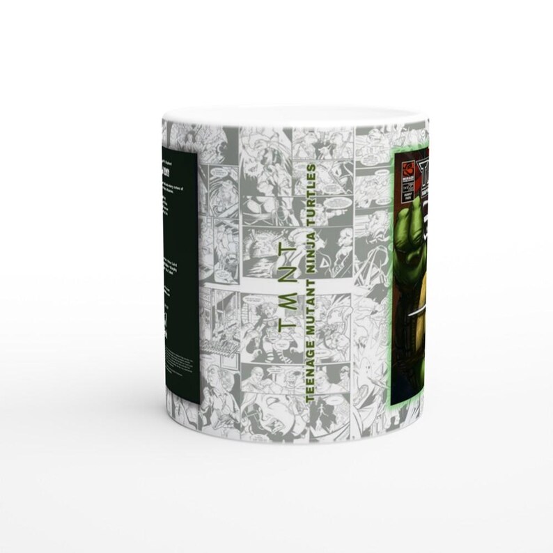Teenage Mutant Ninja Turtles Raphael Comic Book Collage Ceramic Mug - Etsy