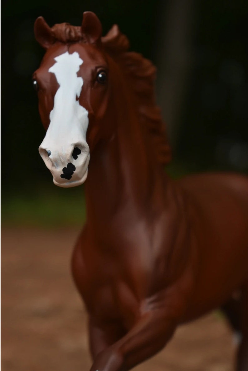 OOAK Custom Model Horse 'flash' Cantering Model Custom Breyer to Match ...
