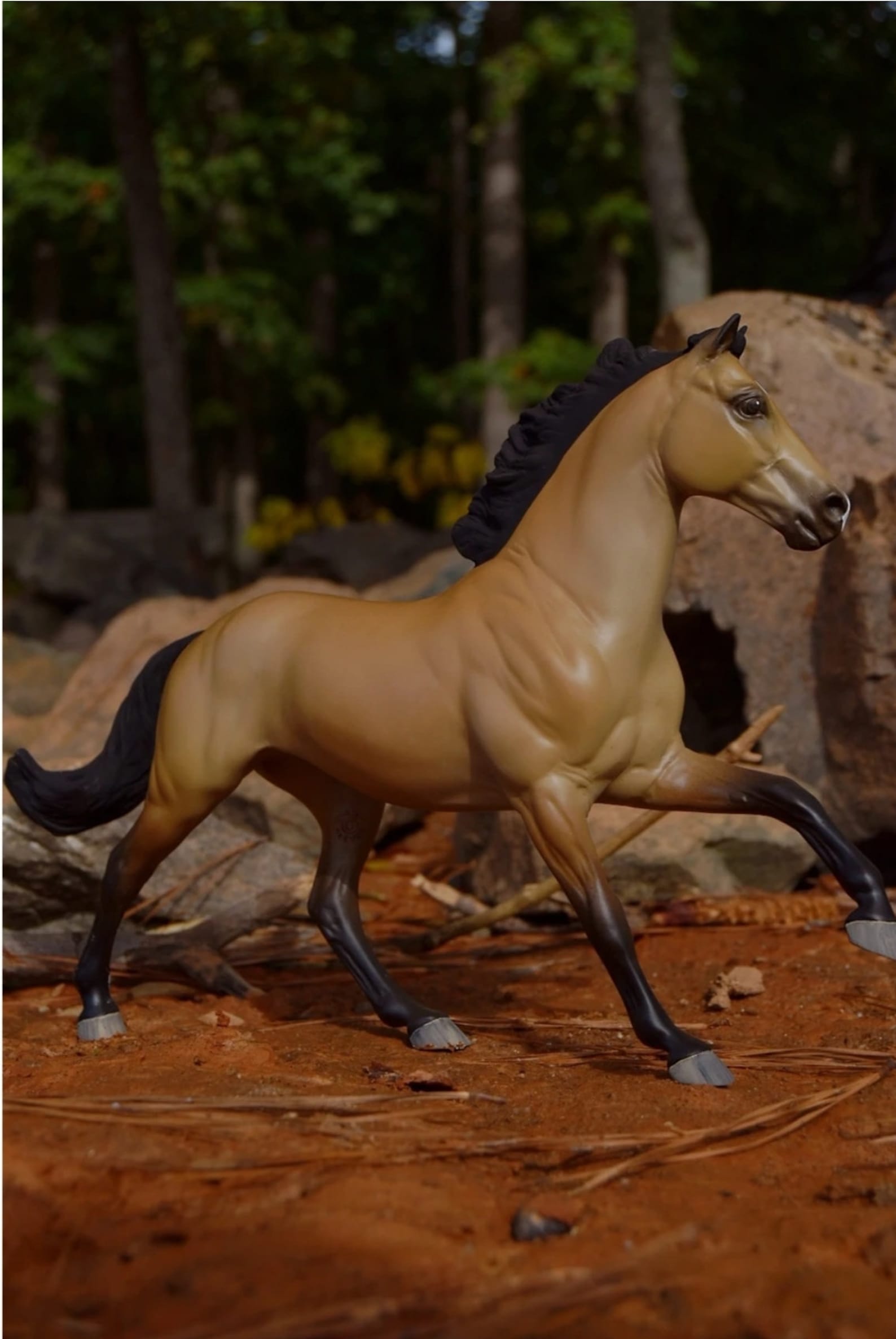 OOAK Custom Model Horse 'flash' Cantering Model Custom Breyer to Match ...