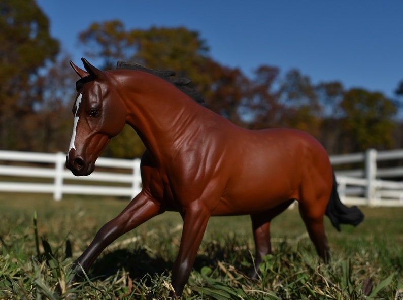 Custom 'peptoboonsmal' Cantering / Loping Custom Breyer Model to Match ...