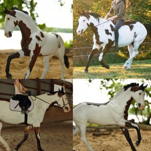 Custom Model of YOUR Horse on 'ideal QH' Standing Model |-| OOAK Breyer ...