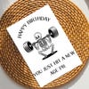 Personalised Male Gym Boy Birthday Card -birthday, Husband, Dad, Son ...